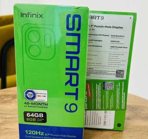 Infinix Smart 9, 3/64 ГБ