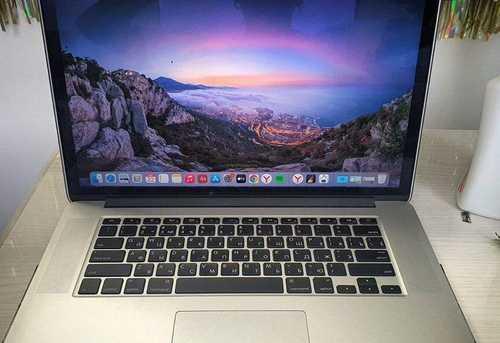MacBook Pro 15 (2014), 512 ГБ, Core i7, 2.5 ГГц, RAM 16 ГБ, GeForce GT 750M 2 ГБ