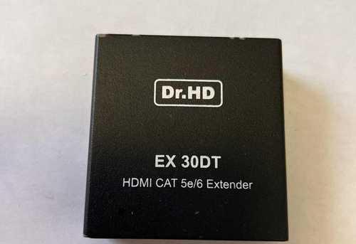 Удлинитель hdmi через Ethernet dr.hd ex 30dt