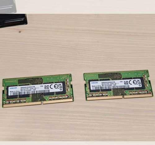 Оперативная память 2х8Gb ddr4