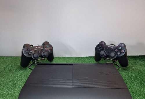 Ps3 прошитая +32 игр /320gb 2 гемпада