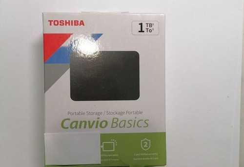 Переносной жесткий диск Toshiba canvio 1 Tb