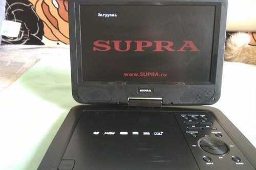 Портативный dvd плеер с тв Supra