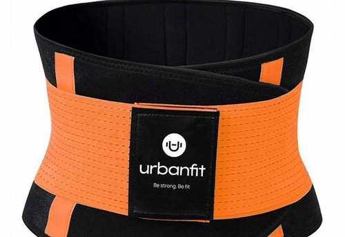 Пояс для похудения Urbanfit, размер XXL, оранжевый