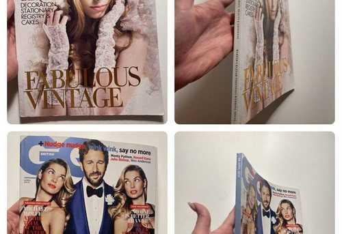 Модные журналы Vogue, Elle, Bazaar, GQ, L‘officiel
