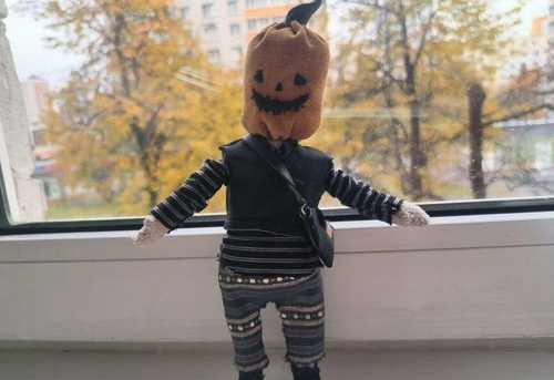 Интерьерная кукла на хэллоуин руч.р
