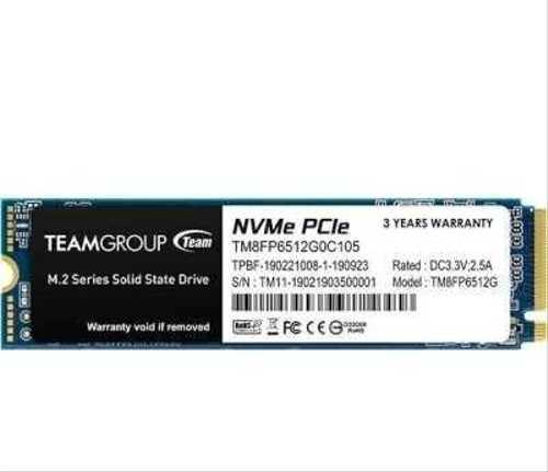 SSD 512 Gb Team Group tm8fp6512g0c101
