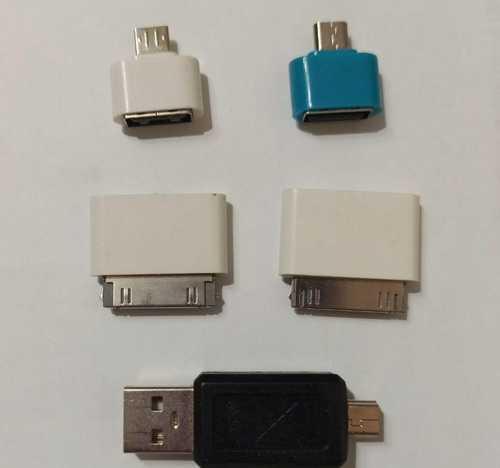 Переходник OTG micro usb - USB, 32 pin -mikro usb