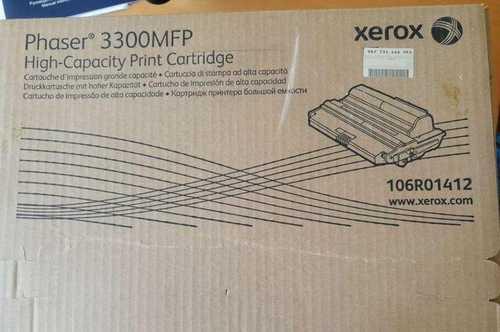 Картридж для принтера Xerox 106R01412 запечатан