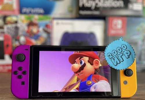 Nintendo Switch 1000+ игр прошитая + ретро