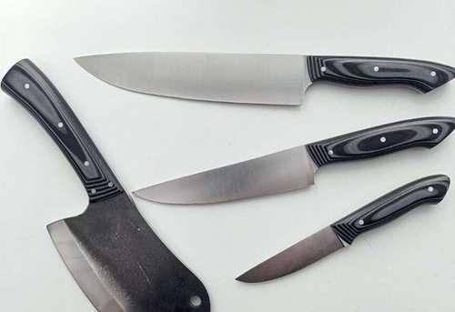Кухонный набор ножей и тяпки из стали 95Х18