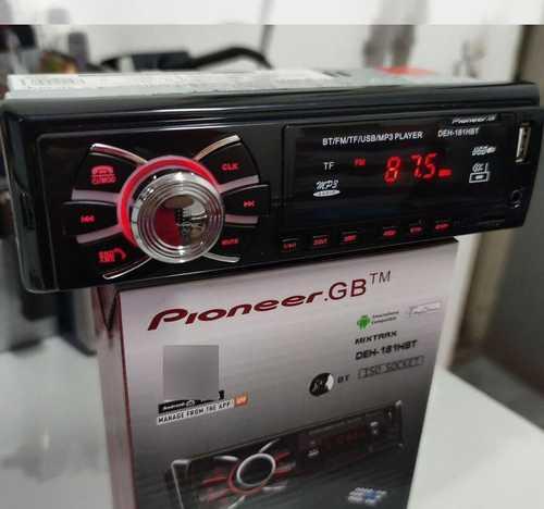 Магнитола Pioneer.GB 181HBT, Bluetooth/USB/FM