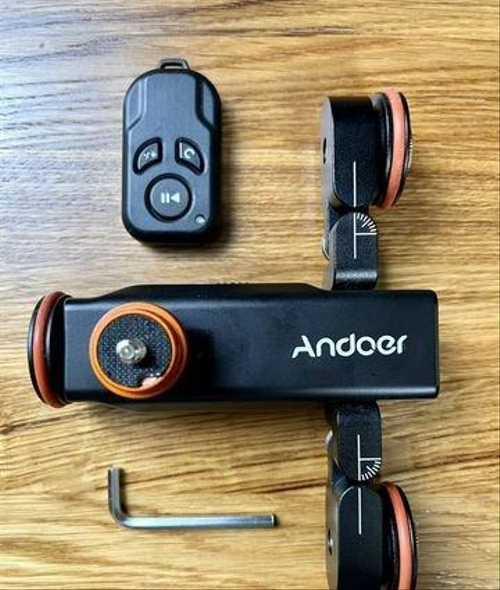 Andoer L4 Pro тележка слайдер моторизированная