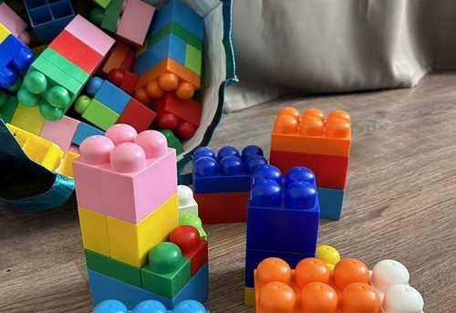 Развивающие игрушки конструктор кубики блоки