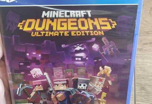 Minecraft dungeons - ulimate edition PS4, русские