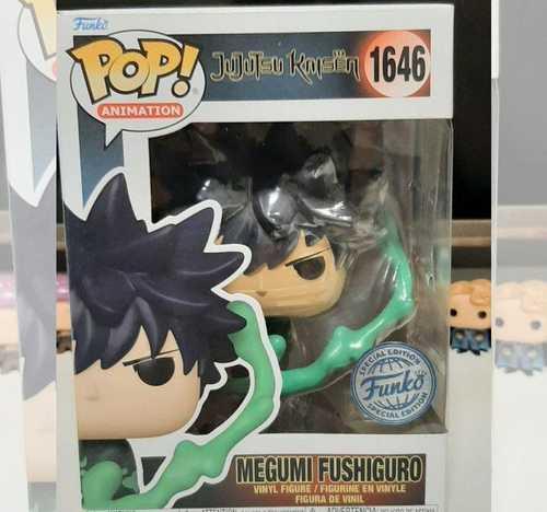 Funko pop Jujutsu Kaisen Megumi Fushiguro 1646