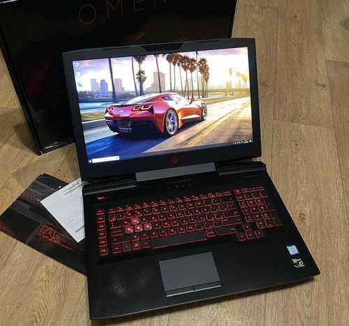 Игровой ноутбук HP Omen i7HQ/GTX1050/SSD