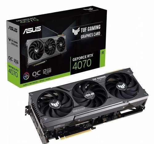 Видеокарта asus TUF-RTX4070-O12G-gaming /RTX4070,hdmi,DP*3,12G,D6X