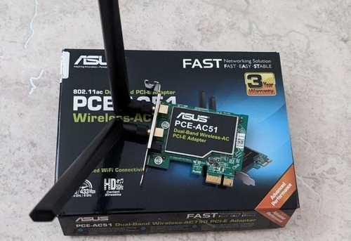 Wifi адаптер Asus PCE-AC51