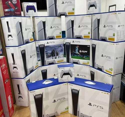 Playstation 5 Slim Игры Ps plus Deluxe