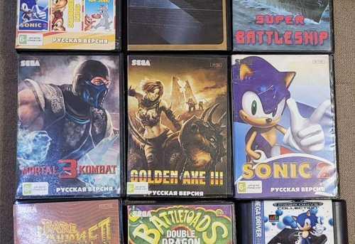 Картриджи sega