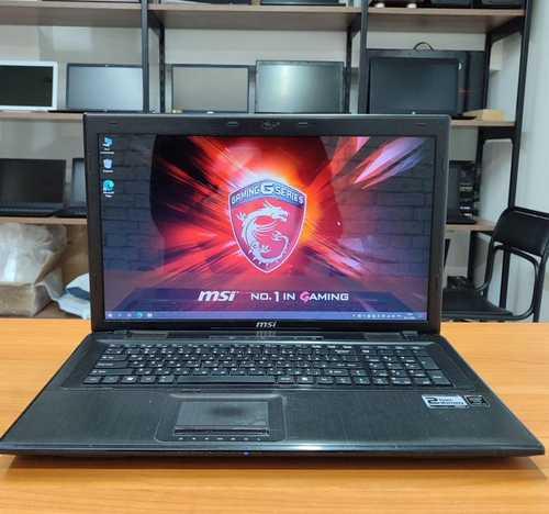 Игровой ноутбук MSI 17,3" i5/8gb/250ssd hdd/gtx850