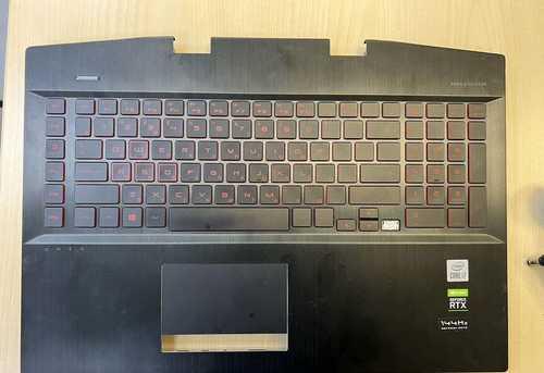 Топкейс с клавиатурой для ноутбука HP Omen 17-CB