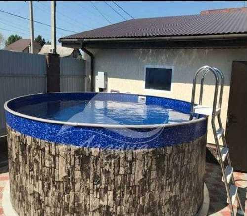 Круглый бассейн лагуна 3,0 х 1,25 м