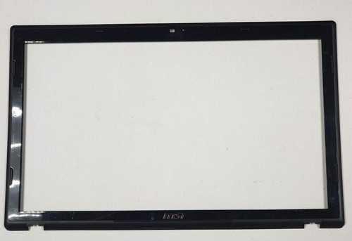 Рамка экрана ноутбука MSI GE60 глянцевая