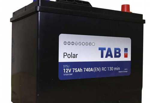 Акб TAB Asia 75 Ah на Прадо, Поджеро