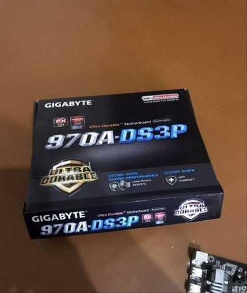 Материнская плата gigabyte ga 970a ds3