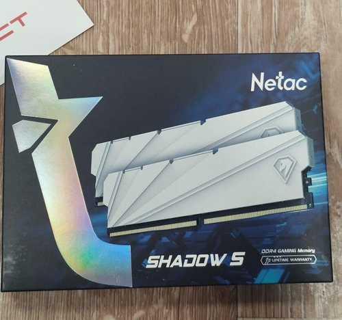 Оперативная память 16Gb DDR4 3200MHz Netac Shadow