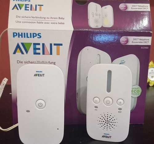 Радионяня philips avent scd 502