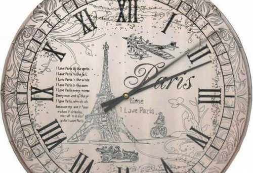 Настенные часы "Париж" белый