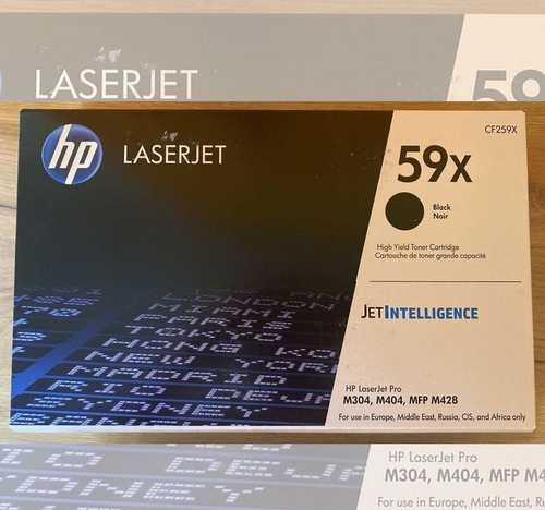 Картридж hp laserjet 59x black, новый