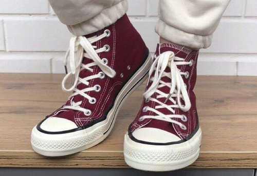 Кеды converse винные