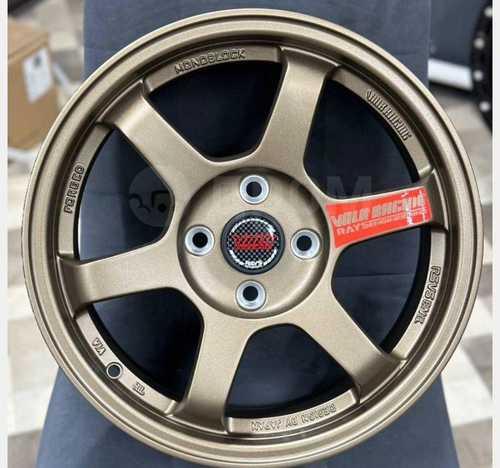 Диск литой Replica 16 R15 4*100 Volk Rays te37 Bro