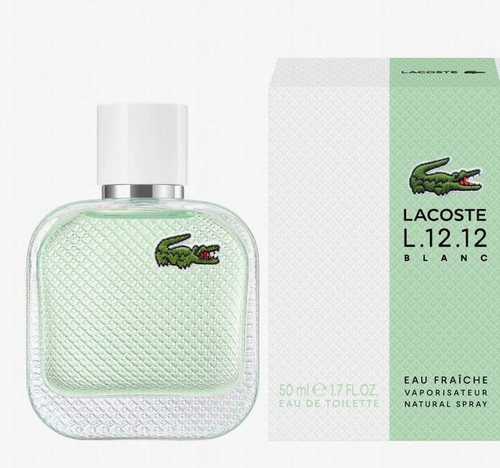 Lacoste L.12.12 Blanc Eau Fraiche, 50 мл, оригинал