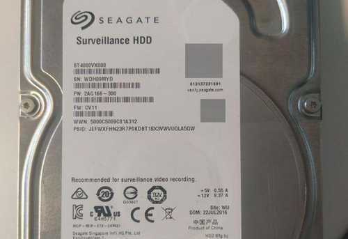 Жесткий диск Seagate 4TB ST4000VX000