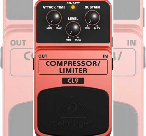 Behringer Compressor/limiter CL9 педаль эффектов д