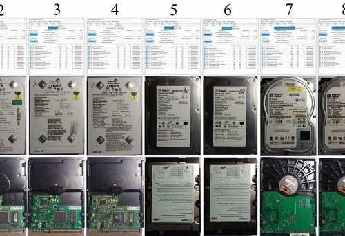 Ретро Жесткие диски 3,5" IDE Рабочие
