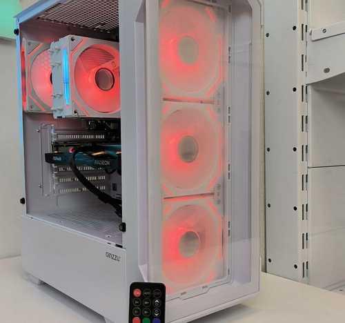 Игровой пк (новый) AMD Ryzen 5 5600 RX 6600 8Gb