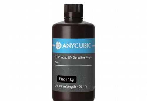Фотополимер Anycubic Basic Resin Black (1 кг)