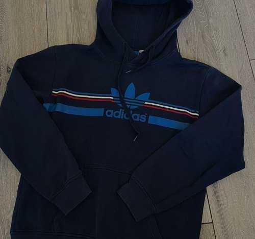 Толстовка с капюшоном худи adidas xs/s