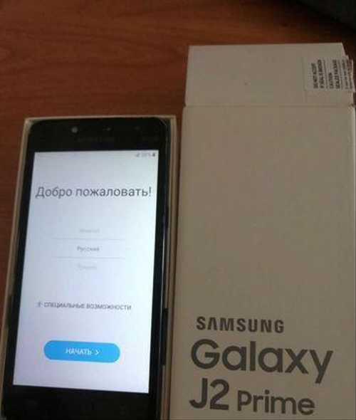 Телефон Samsung galaxy j2 prime