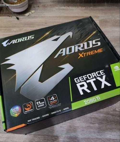 Aorus Geforce RTX 2080TI на водяном охлаждении