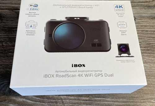 Видеорегистратор ibox Roadscan 4k WiFi GPS Dual