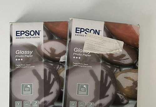 Фотобумага Epson Glossy Photo 2шт