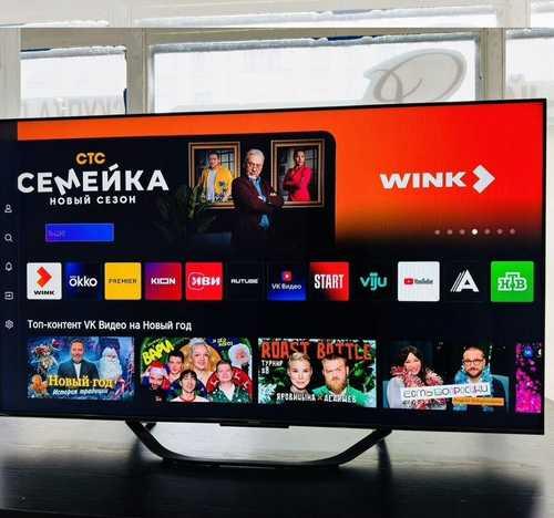 Свежий Mini LED Hisense 165см 65U7KQ 144Hz SMART