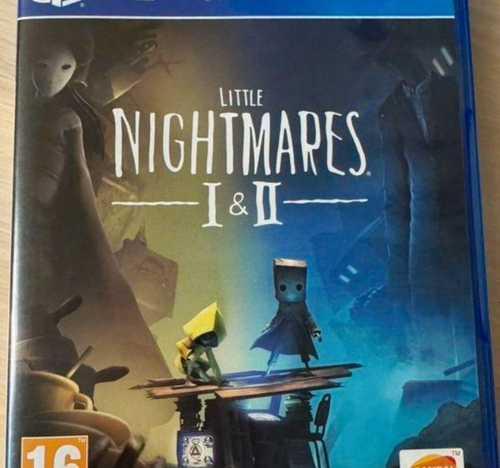 Little nightmares 1 2 ps4 диск